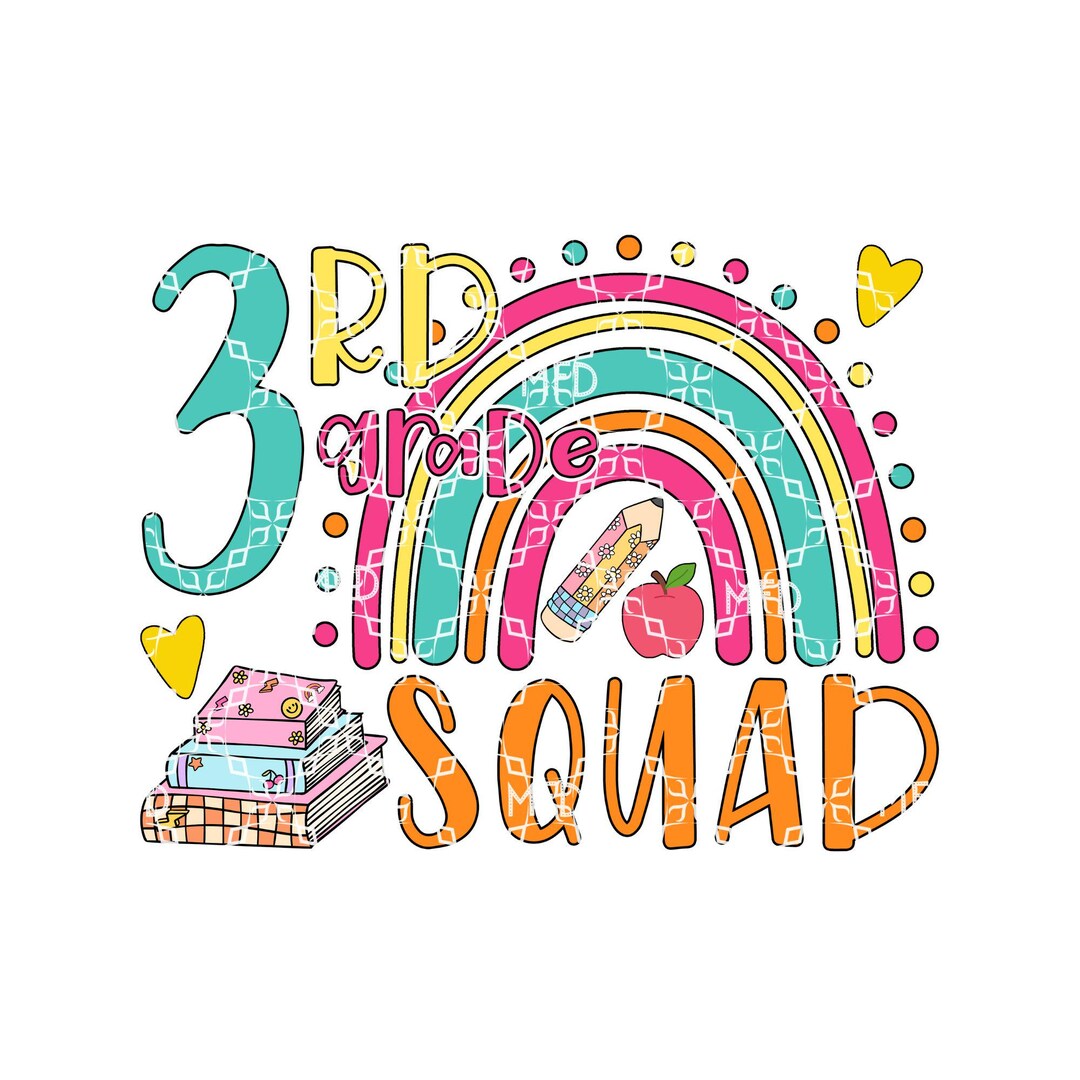 Third Grade Teacher PNG, School Teacher Student Digital Download, Third ...