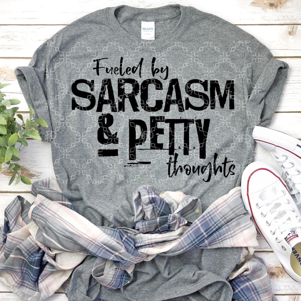 Sarcasm PNG Fueled by Sarcasm and Petty Thoughts Digital - Etsy