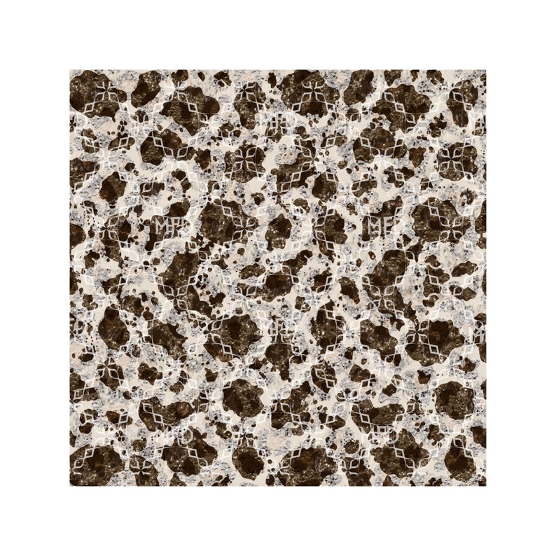 Leopard Print Cow Print Digital Paper Bundle Leopard Cow - Etsy