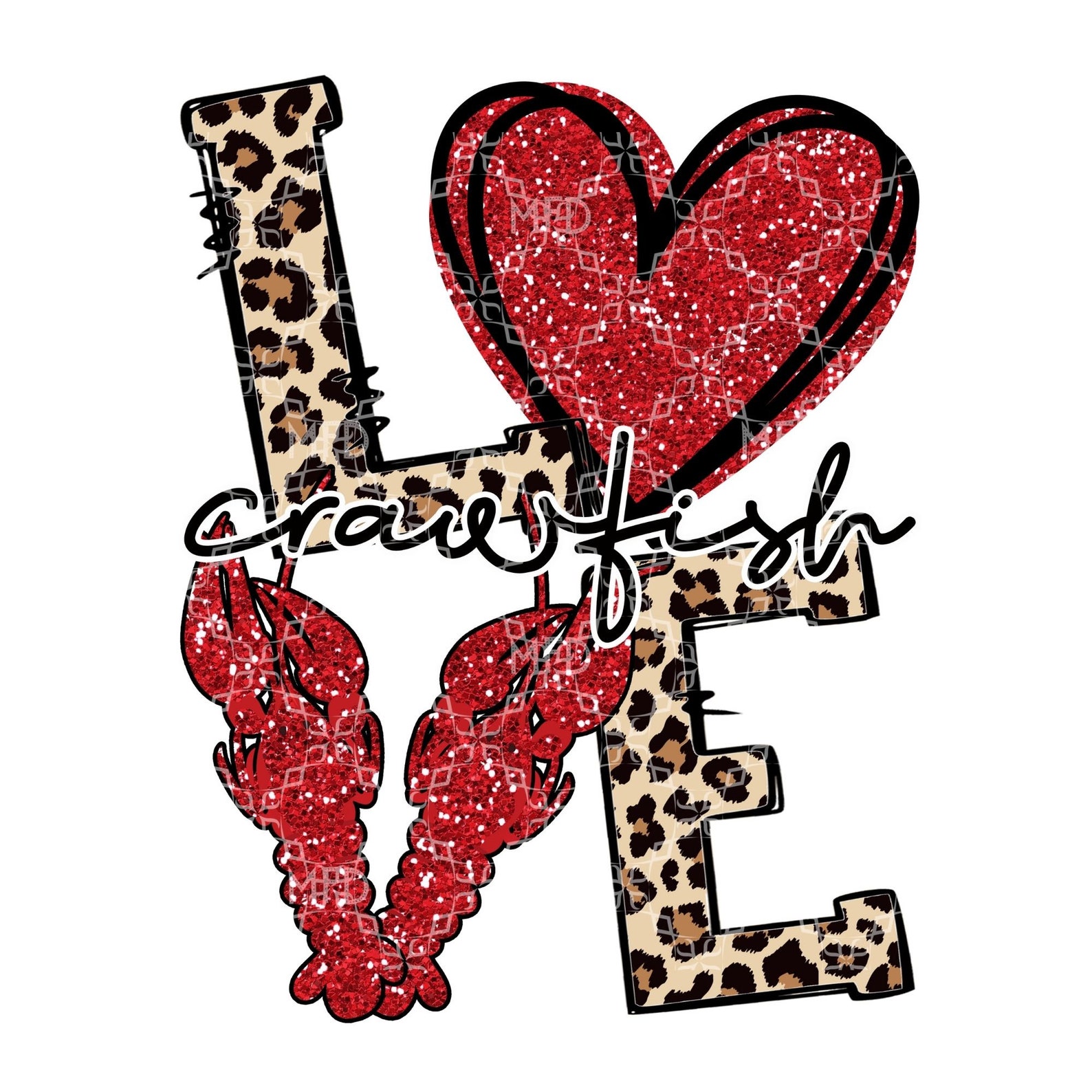 Love Crawfish PNG Crawfish Digital Download Mudbugs Digital - Etsy