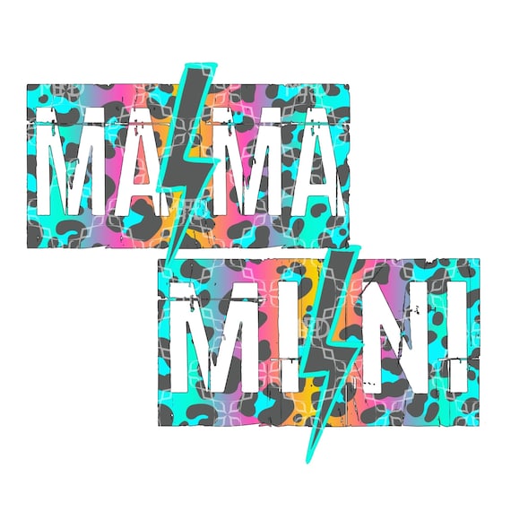 Mama Mini PNG Mom Mama Mother Momma Mini Digital | Etsy