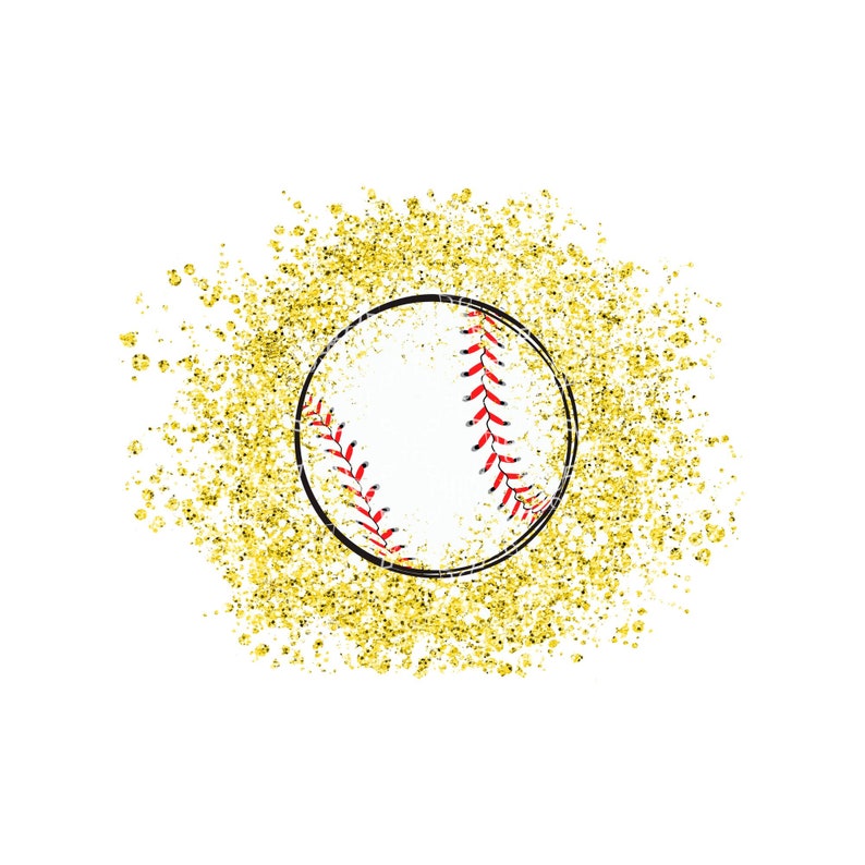 Baseball Backgrounds PNG, Baseball Glitter Splash Digital Elements ...