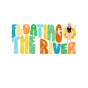 Floating the River PNG, River Tubing Floating PNG, Floating the River ...