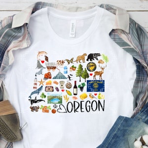 Oregon PNG, State of Oregon Symbols Digital Download, the Beaver State ...