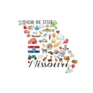 Missouri PNG, State of Missouri Symbol Digital Download, the Show Me ...
