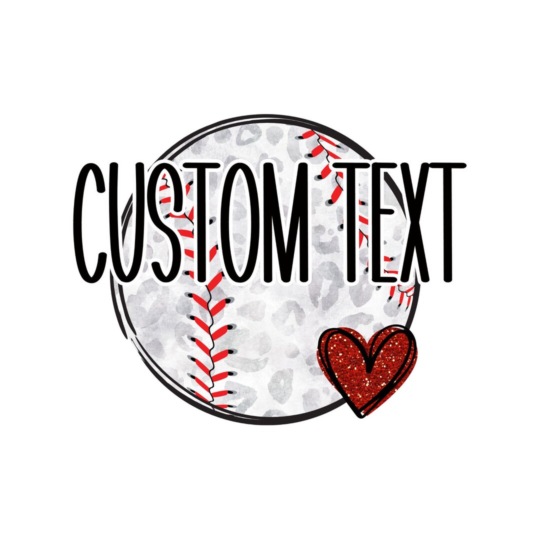 Custom Baseball T-ball PNG, Custom Baseball Team Digital Download ...