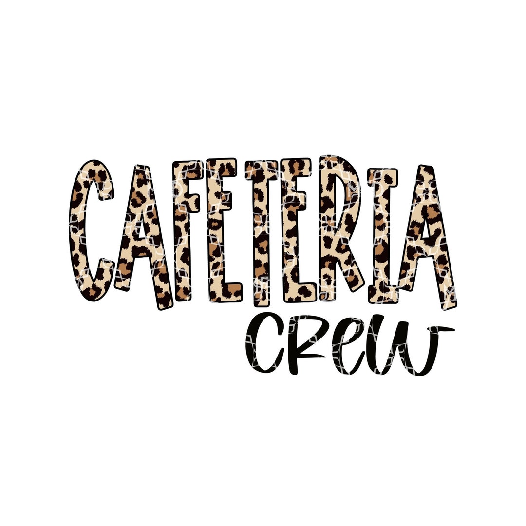 Cafeteria Crew PNG, Lunch Lady Crew Digital Download, School Lunch Lady ...