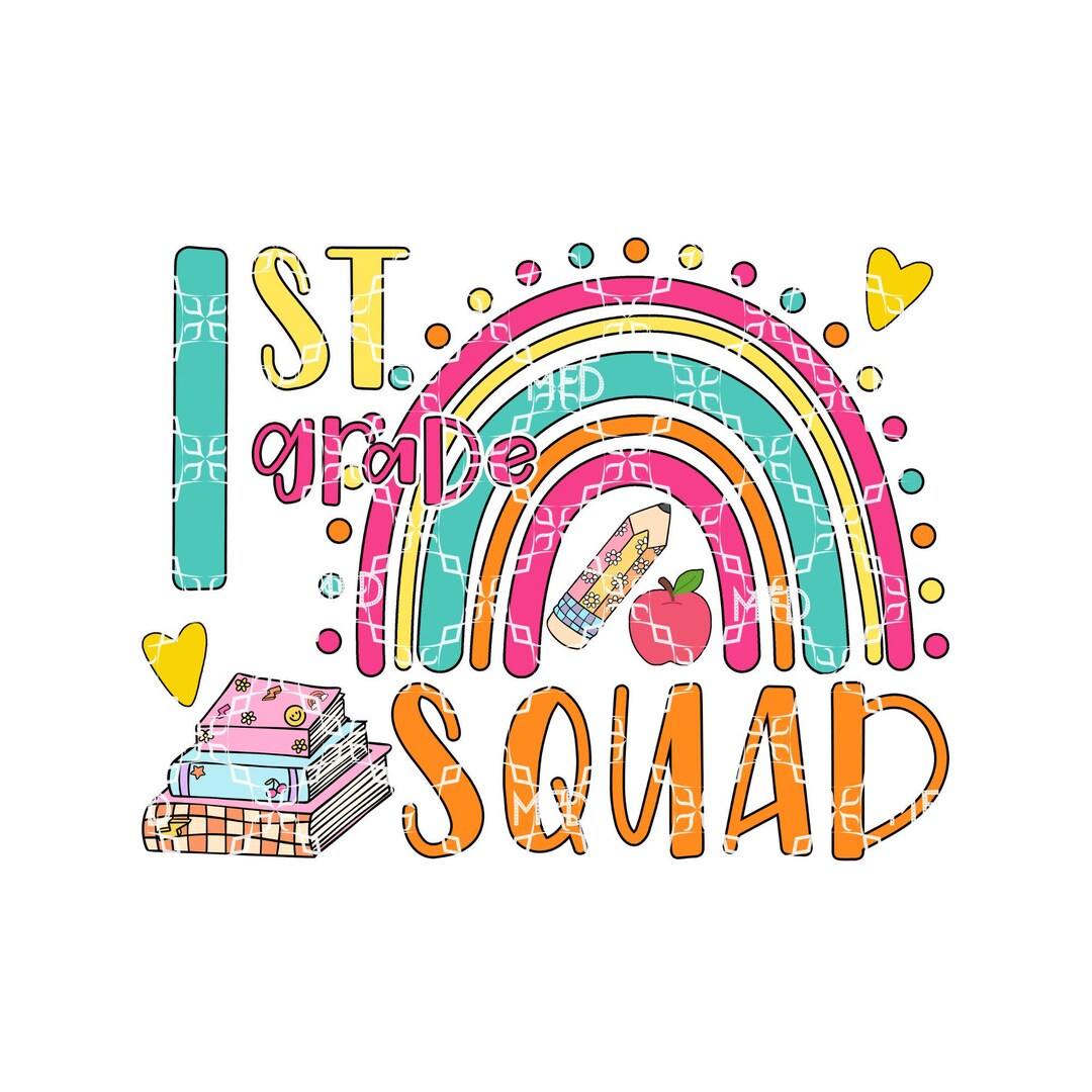 First Grade Teacher PNG, 1st Grade Teacher Digital Download, Teacher ...