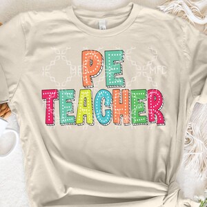 PE Teacher PNG, School PE Teacher Digital Download, Physical Education ...