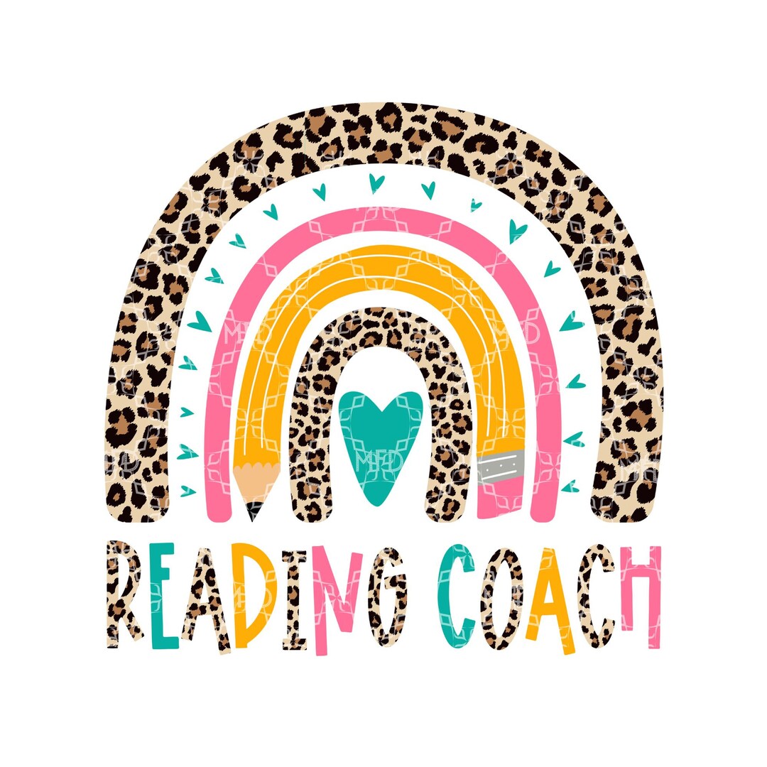 Reading Coach PNG, Reading Interventionist Digital Download ...