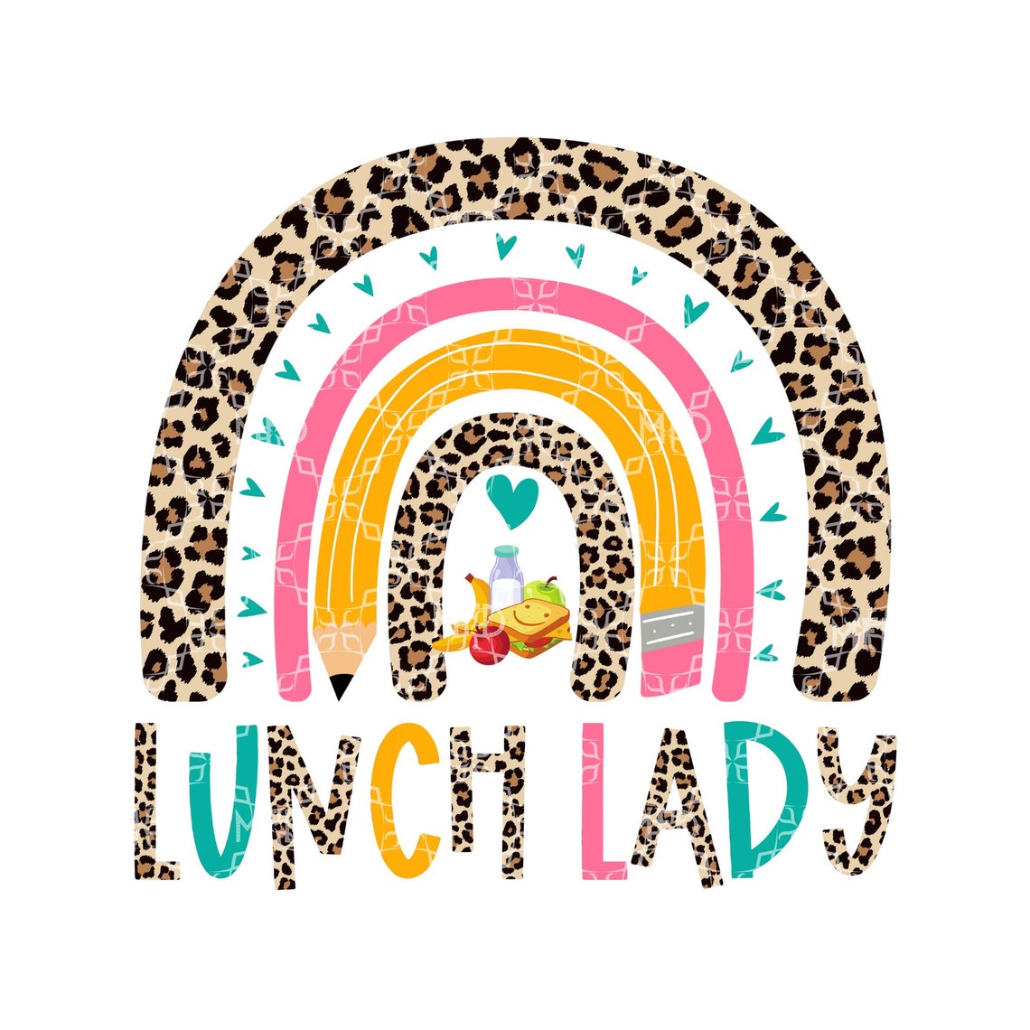 Lunch Lady PNG Cafeteria Crew Digital Download School Lunch - Etsy