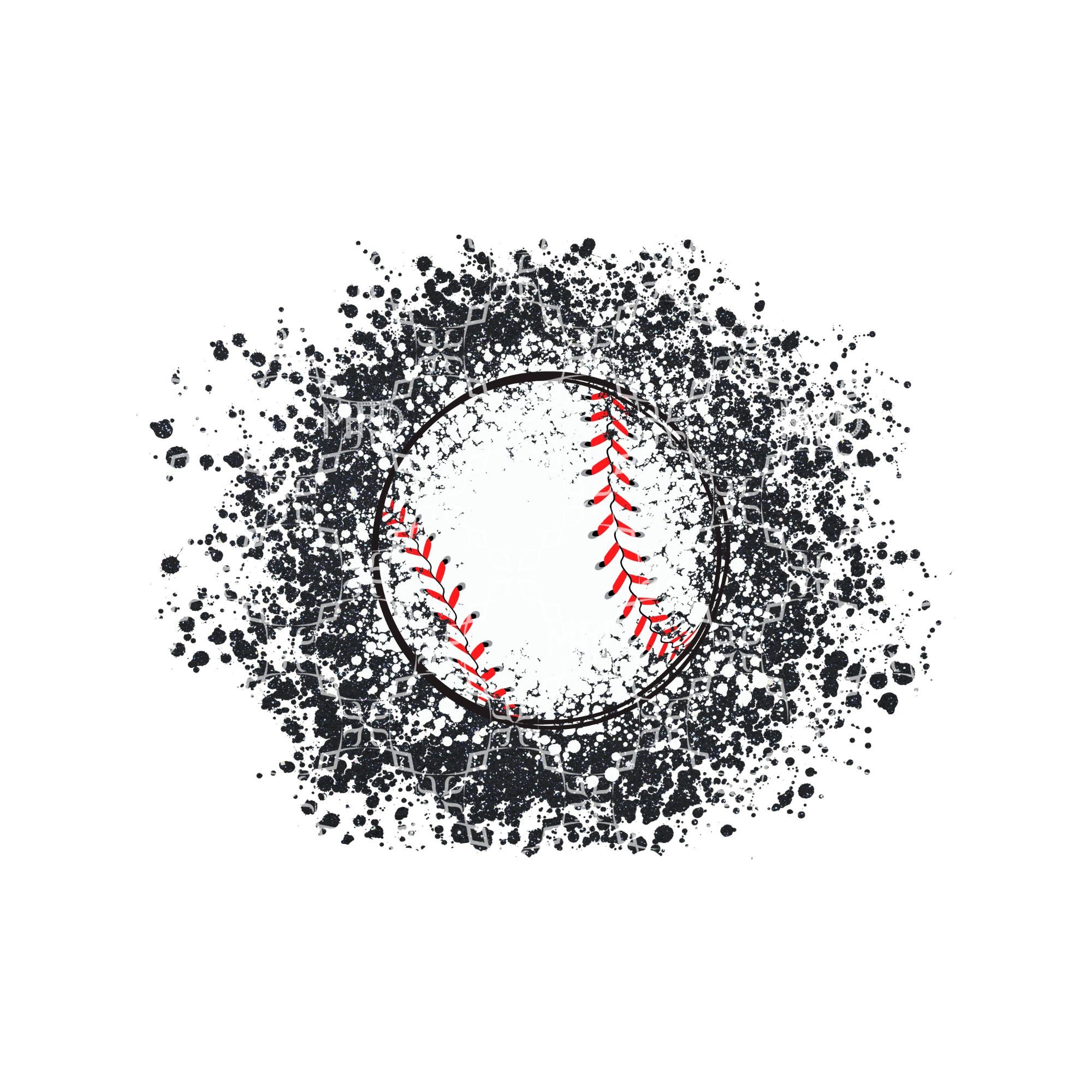 Baseball Backgrounds PNG Baseball Glitter Splash Digital - Etsy