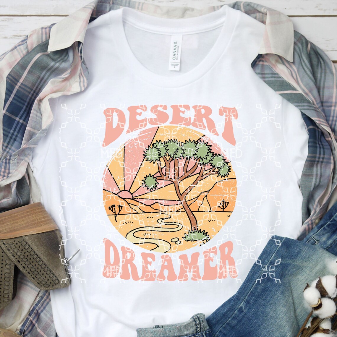 Desert Dreamer PNG, Western Country Desert Digital Download, Desert ...