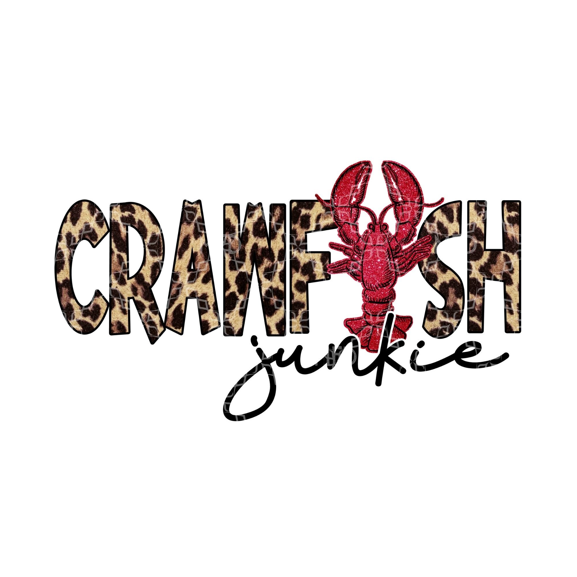Crawfish Sublimation Transfer Crawfish Junkie Sublimation - Etsy