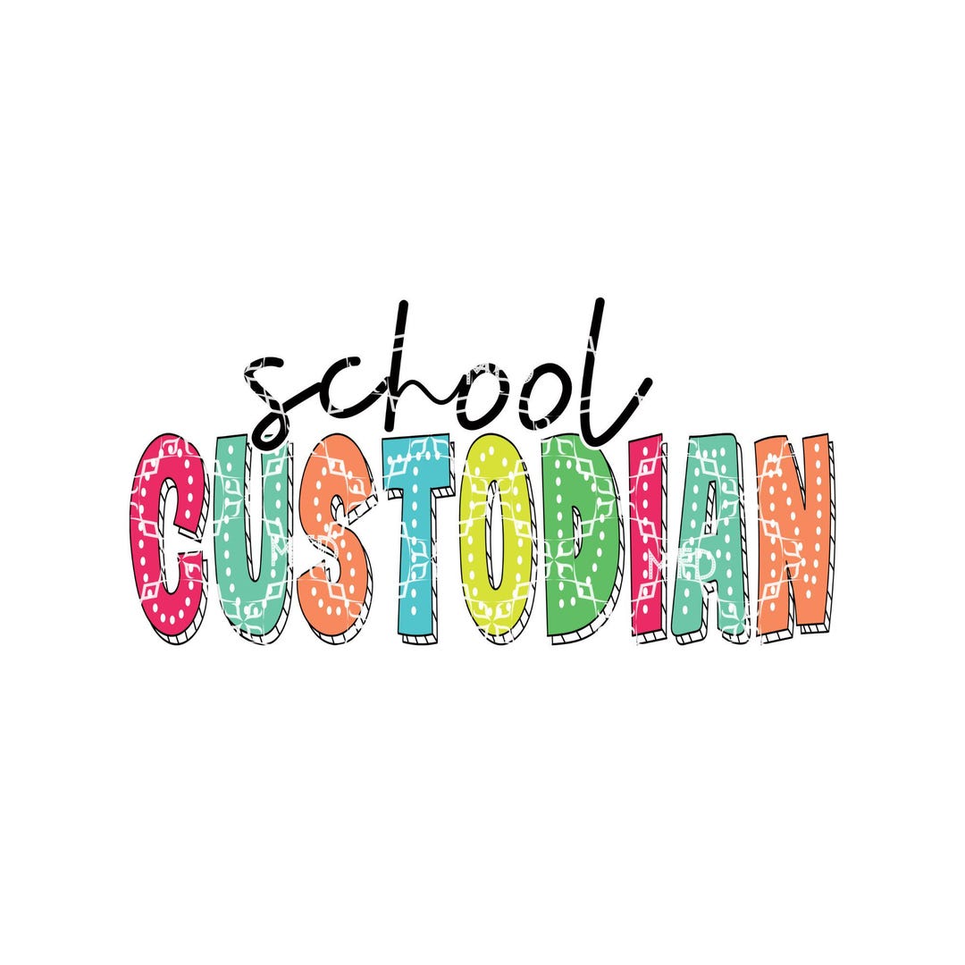 Custodian PNG, Cleaning Lady Crew Digital Download, School Custodian ...