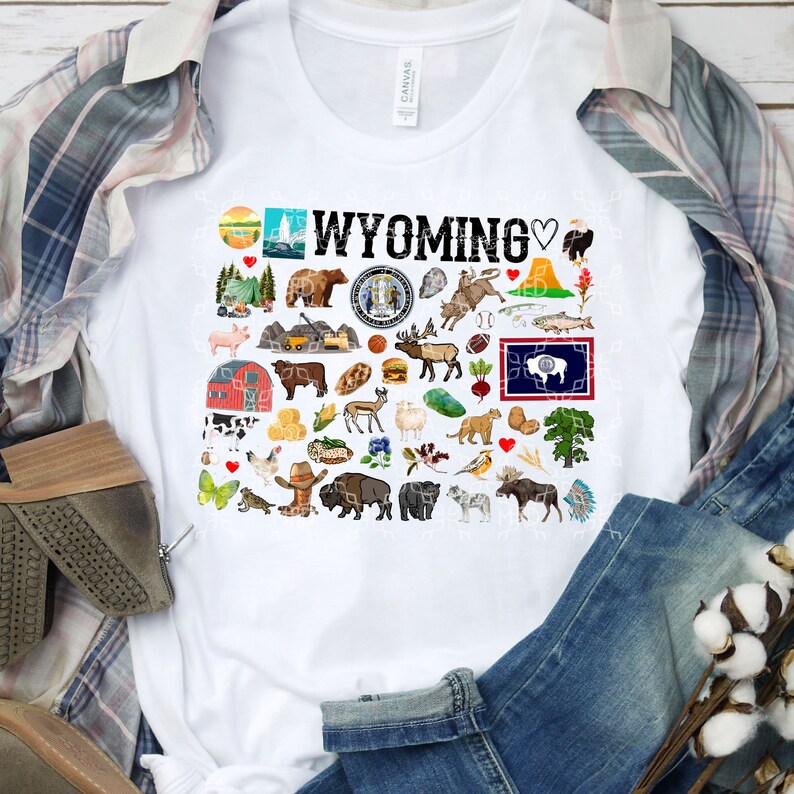 Wyoming PNG, State of Wyoming Symbols Digital Download, the Equality ...