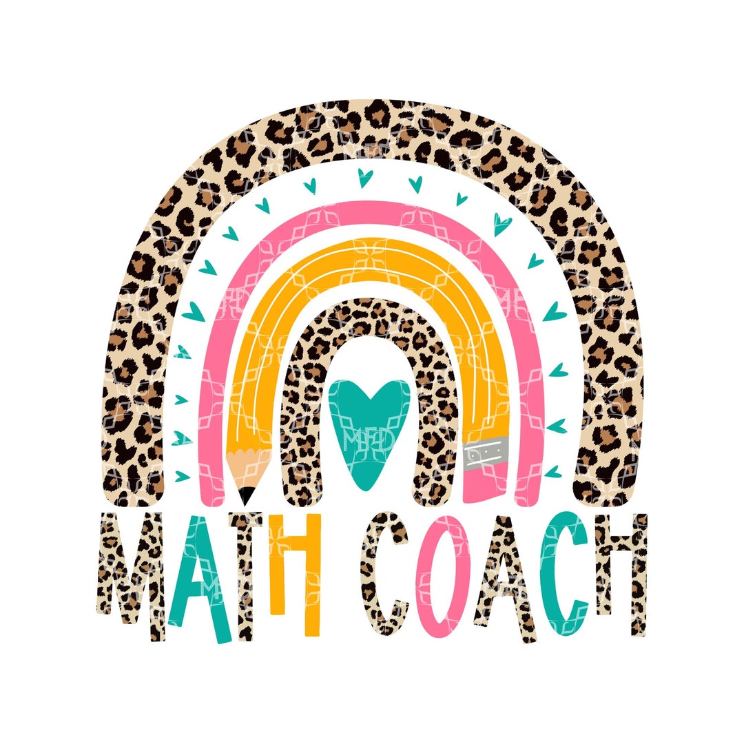 Math Coach PNG, Instructional Coach Digital Download, Math Coach ...