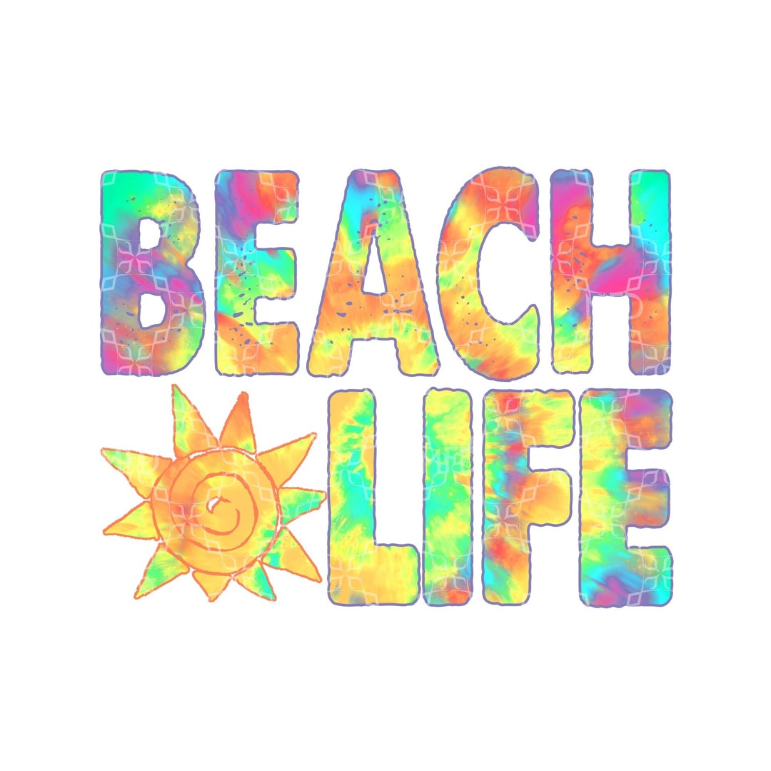 Beach Life PNG, Summer Summertime PNG, Summertime Digital Download ...