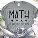 Math the Only Subject That Counts PNG, Math Teacher Digital Download ...