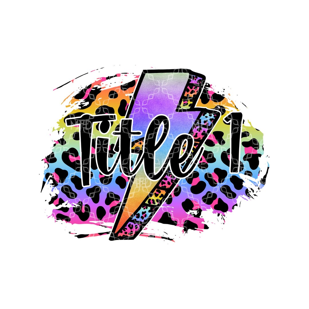 Title One PNG, Title One School Digital Download, Title 1 School ...