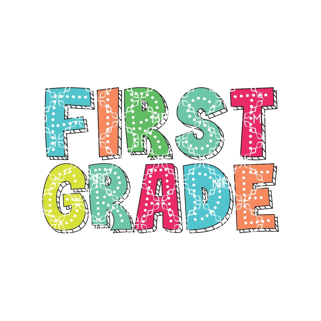 First Grade Teacher PNG, 1st Grade Teacher Digital Download, Teacher ...