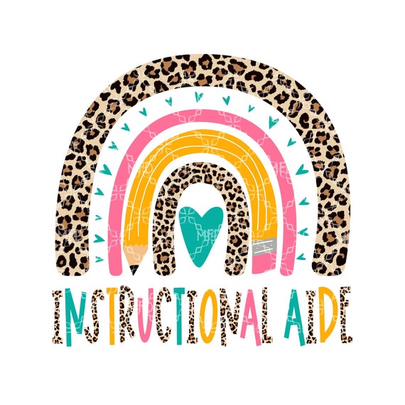 Instructional Aide PNG School Para Digital Download - Etsy