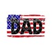 Dad PNG, All American Dad Digital Download, Father's Day America USA ...