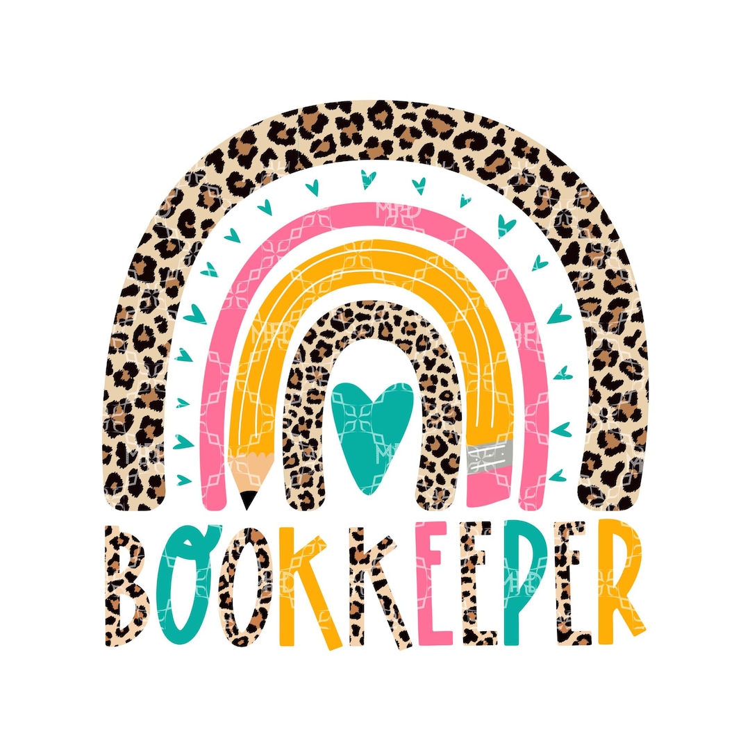 Bookkeeper PNG, School Bookkeeper Digital Download, Bookkeeping Digital ...