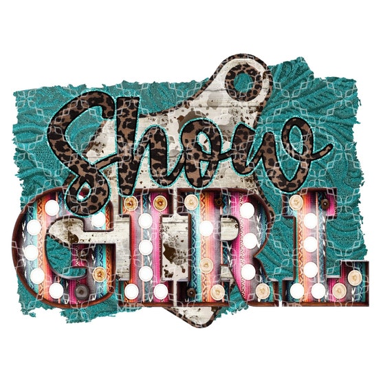 Show Girl PNG Stock Show Girl Digital Download Horse Cow | Etsy