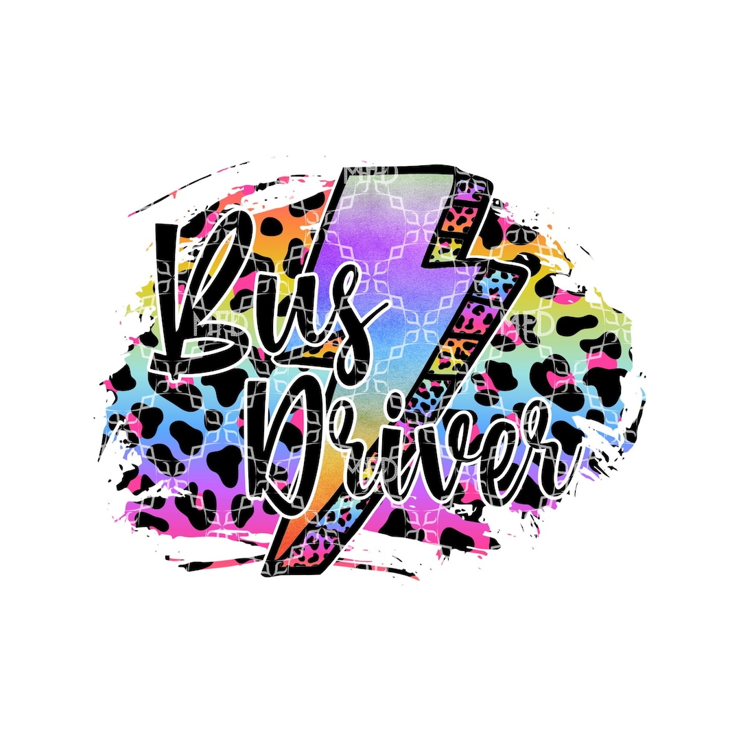 Bus Driver PNG, School Bus Driver Digital Download, School Students ...