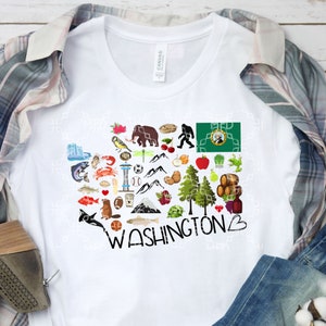 Washington PNG, State of Washington Symbol Digital Download, the ...