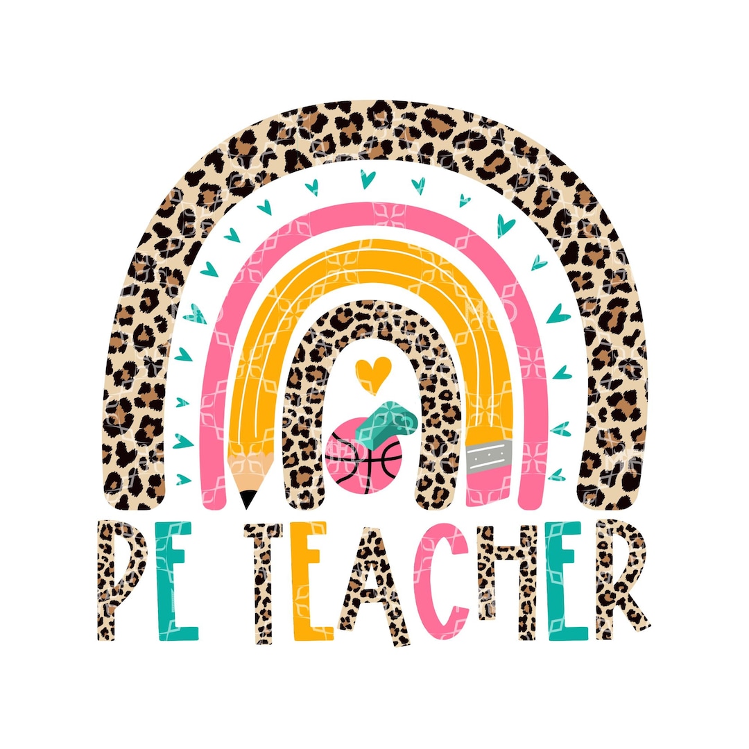 PE Teacher PNG, School PE Teacher Digital Download, Physical Education ...