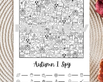 Autumn I SPY - Etsy