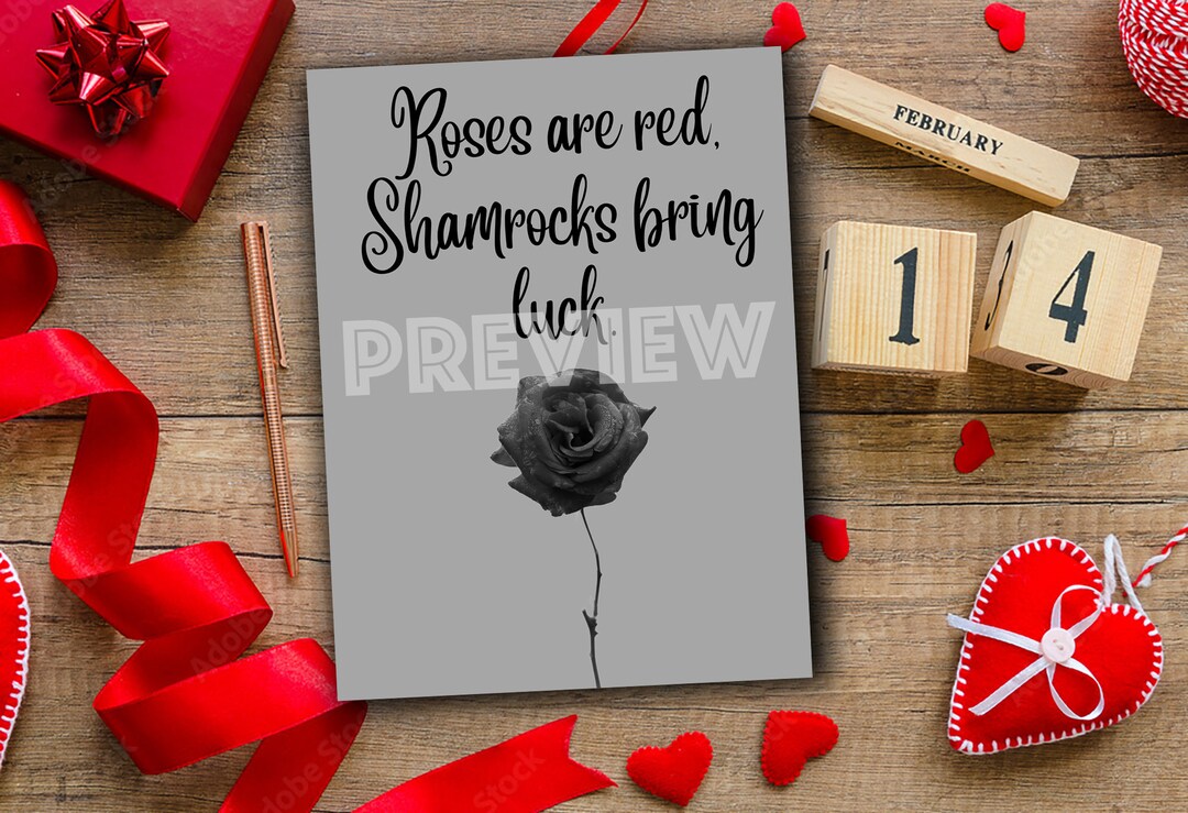 Valentine's Day- I Quit Card - Etsy