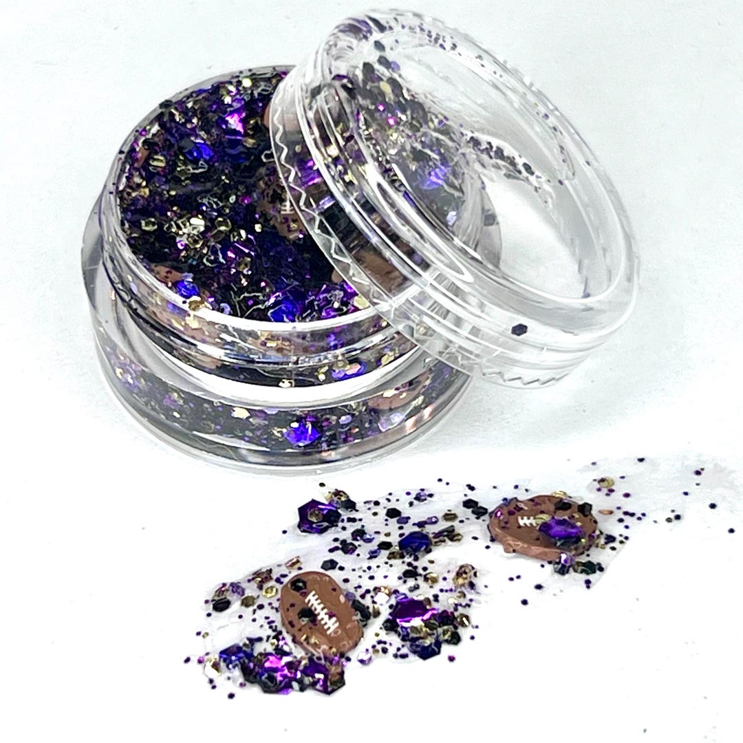 Customizable Color Football/cheerleading Hair and Body Glitter - Etsy
