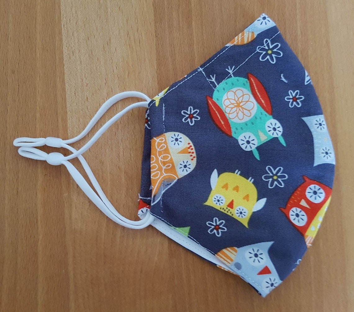 3 Layer Face Mask With 2 Free Filters - Etsy