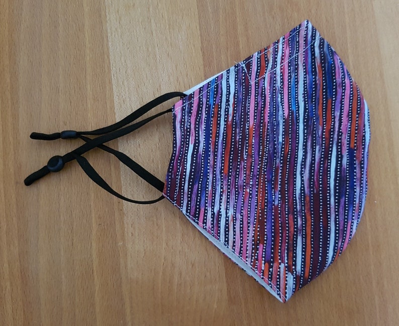 3 Layer Face Mask With 2 Free Filters - Etsy