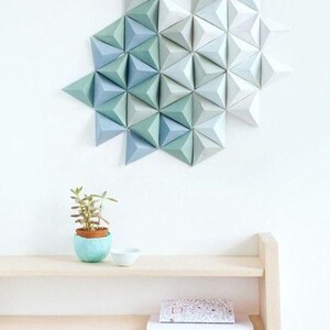 Triangle, Low Poly Papercraft, Gift,diy PDF - Etsy