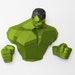 Hulk, Low Poly Papercraft, Gift,diy PDF - Etsy