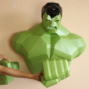 Hulk, Low Poly Papercraft, Gift,diy PDF - Etsy