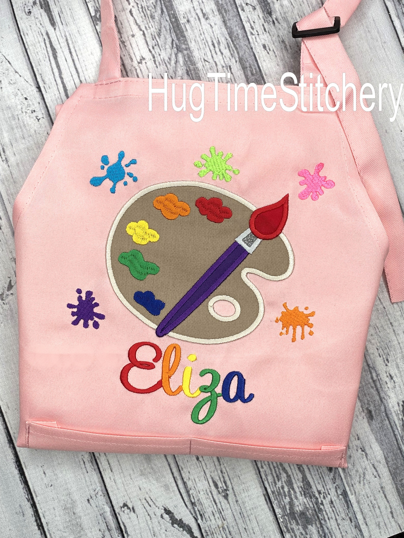 Personalized Paint Party Apron, Birthday Gift, Lightweight Kids Apron ...