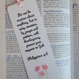 Philippians Scripture Bookmarks, Prints of Original Watercolor/acrylic ...