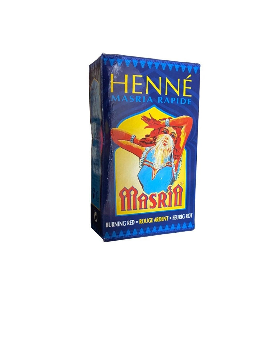 Henna Masria Fast Fiery Red Color 90g Shine - Etsy