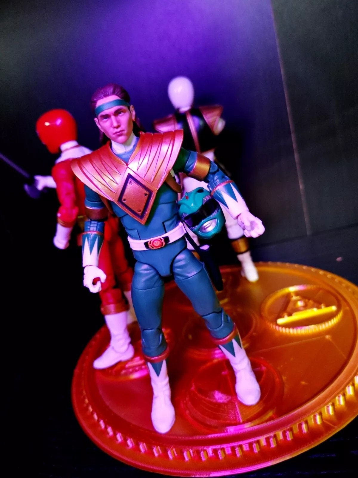 Power Rangers Lighting Collection Master Morpher Stand Jdf Tribute - Etsy