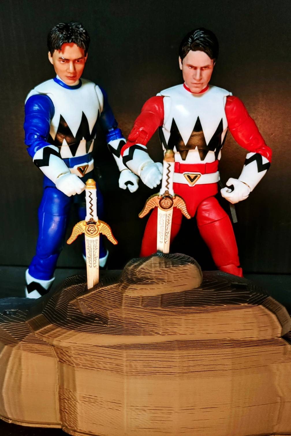 Power Rangers Lighting Collection Lost Galaxy Quasar Stone - Etsy