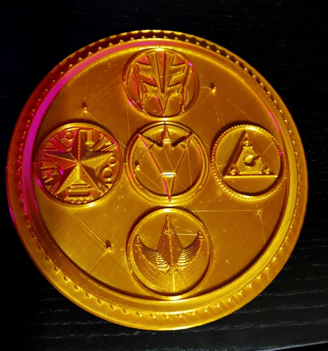 Power Rangers Lighting Collection Master Morpher Stand Jdf Tribute - Etsy