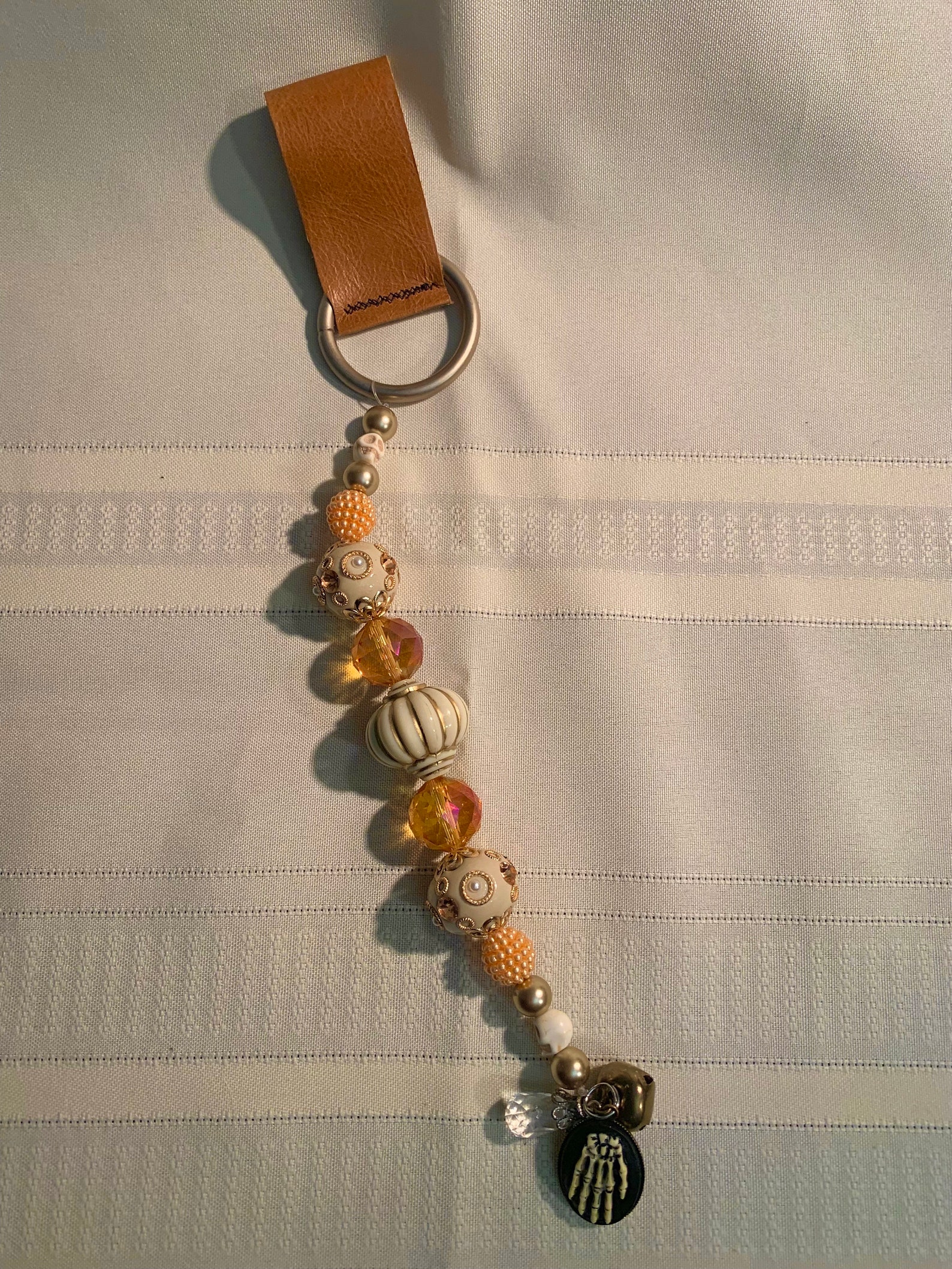 Bejeweled Bone Beaded Belt Bells - Etsy