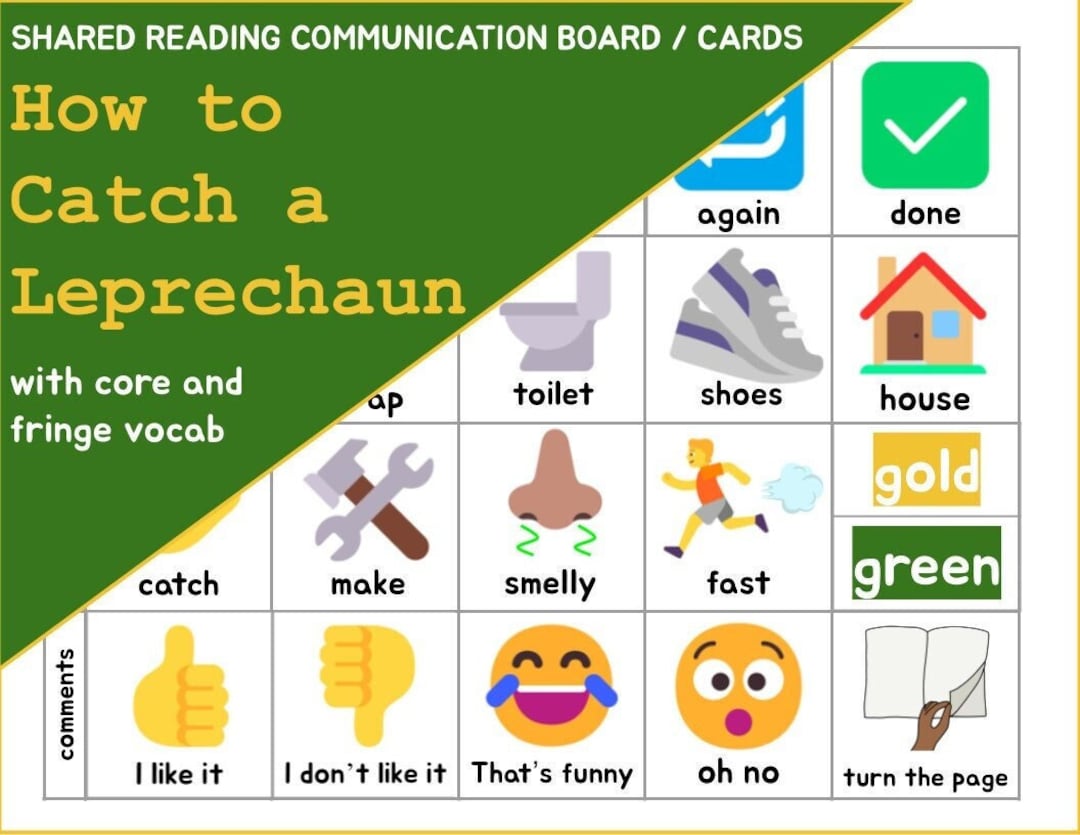 AAC Shared Reading Communication Board / Cards: Dragons Love Tacos - Etsy