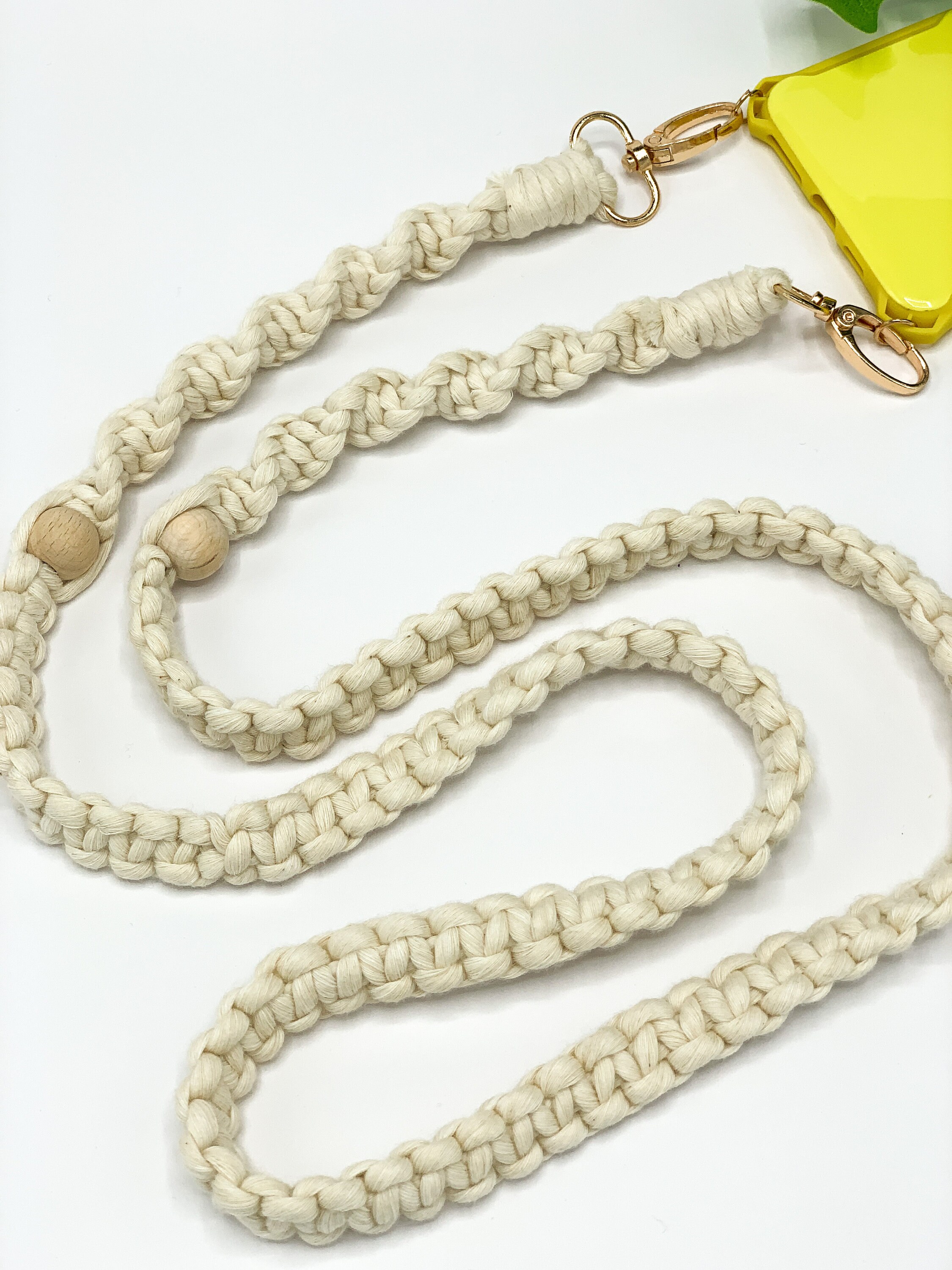 Macrame Lanyard/ BUY 3 GET 1 FREE /handmade Macrame Phone Case - Etsy