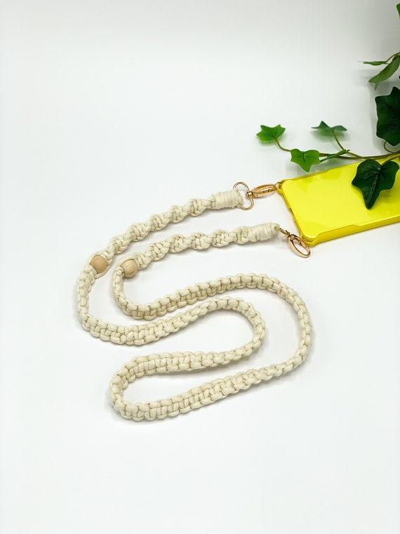 Macrame Lanyard/ BUY 3 GET 1 FREE /handmade Macrame Phone Case - Etsy